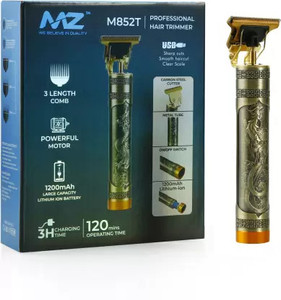 3BAAN A64 (PROFESIONAL HAIR TRIMMER) Full Metal Trimmer with 1200 mAh ...