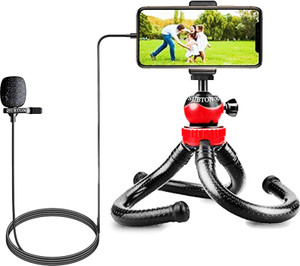 subton Mini Snake Flexible Gorilla Tripod with Microphone 1.5m Cable ...