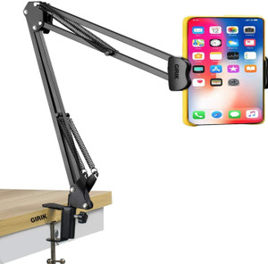 girik Tabletop Overhead Mobile Tablets Holder, 360° Rotation Universal ...
