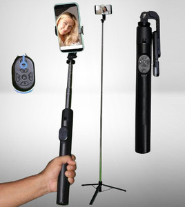 YIXU Super Long Selfie stick tripod 170 cm long with Remote Function ...