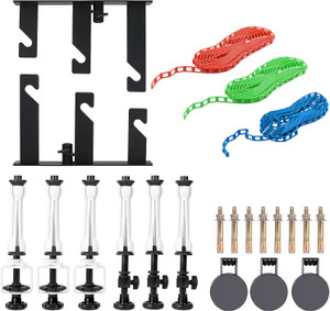 Hiffin 3 Roller Backdrop Stand & Wall Mount, Manual Background Roller ...