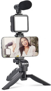 MAHTO Mini Tripod with Shotgun Podcast Microphone Tripod Kit - MAHTO ...
