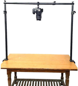 SHOPEE 48" Desk Mount Overhead Camera Mount Rig Top-Down Shots ...