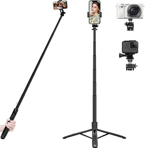 ATSolutions Capture Every Moment: Versatile 360° Rotating Selfie Stick ...