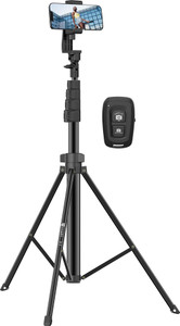 Tygot 67-Inch Aluminium Tripod with Bluetooth Remote, Stand for Camera ...