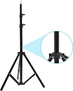 MANTICORE Portable 7 feet Long Tripod Stand for Mobiles and Cameras ...