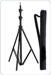 ପିକପ୍ରୋ 9 feet Heavy Duty & Portable Lightstand with Carry Bag ଟ୍ରାଇପଡ୍ ...
