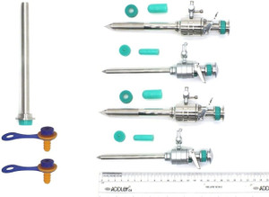 ADDLER LAPAROSCOPIC 5MM & 10MM TROCAR REDUCER SURGICAL INSTRUMENT SET ...