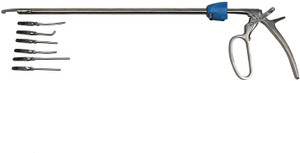 Gynecology instruments GI Laparoscopic Bulldog Clamp With Clips 6 ...