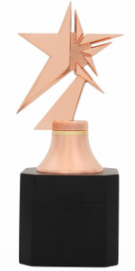 TROPHYMART Calvin Star Metal Body & Wooden Base Corporate Trophy|Event ...