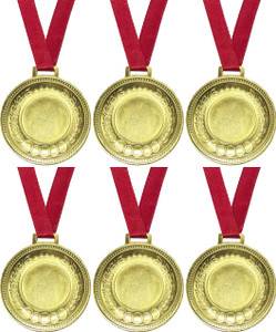 LCARNO 6Pc Medals for school competition sport 50gm olympic Medal Red ...