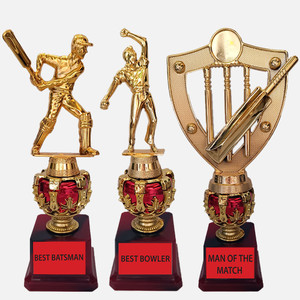 BAREEZÉ PURE Trophy for Best Batsman/ Best Bowler/ Man of the Match ...