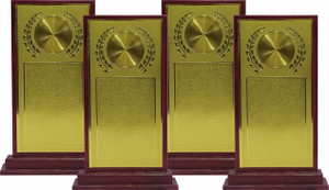 woodentrophy CTW-528-C (PACK OF 4) memento, shield, trophy award ...