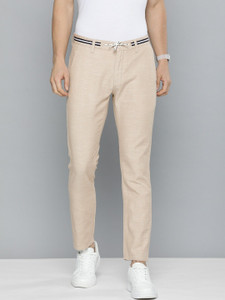 Mast & Harbour Regular Fit Men Beige Trousers - Buy Mast & Harbour ...