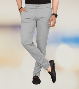 Style sync Regular Fit Men Grey Trousers - Buy Style sync Regular Fit ...