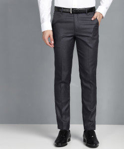 CYPHUS Regular Fit Men Grey Trousers - Buy CYPHUS Regular Fit Men Grey ...