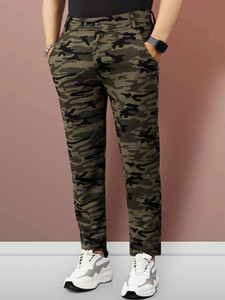 VeBNoR Regular Fit Men Green Trousers - Buy VeBNoR Regular Fit Men ...