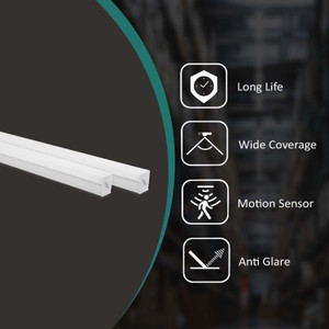 Jaquar 20W OTC KUBIK SMART LED MOTION SENSOR TUBE LIGHT (Pack of 2) 20 ...