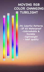 noorish nest RGB LED Tube Light IP65 Waterproof | 96 Multicolor ...