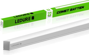 Ledure Linea Comet Batten Series: Cool White 22 W Energy-Efficient ...