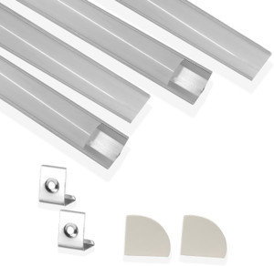 ABAJ Rectangular Corner 1Meter Profile Channels Without LED Straight ...