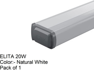 Nortek Elita 20 Watt Led Batten Led Tube Light Natural White Pack of 1 ...