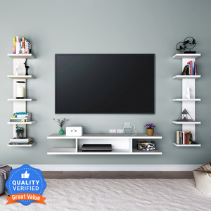 Flipkart Perfect Homes Trance Engineered Wood TV Entertainment Unit ...