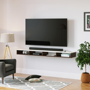 BLUEWUD Primax Solo TV Unit with Storage Shelves for Decor Display Upto ...