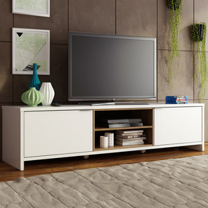 Madesa 186cm Width, Modern Engineered Wood TV Entertainment Unit Price ...