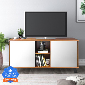 Flipkart Perfect Homes Shelby Engineered Wood TV Entertainment Unit ...