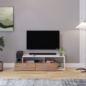 FURNEASER Dexon TV Stand with Door | TV Table Cabinet | LED Stand ...