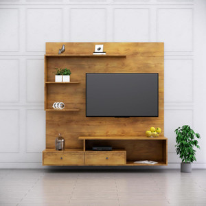 Hexa Red Wall Mount TV Unit for Living Room, Bedroom Unit Cabinet Ideal ...