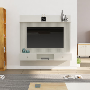 Hexa Red Wall Mount TV Unit for Living Room, Bedroom Unit Cabinet Ideal ...