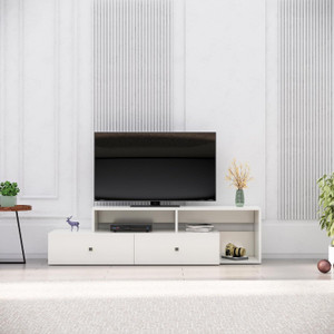 Hexa Red Floor Mount TV Unit for Living Room, Bedroom Unit Cabinet ...