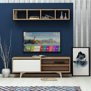 Spyder Craft Matte Finish DuKu TV Unit TV Cabinet Engineered Wood TV ...