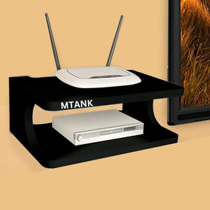 MTANK MTANK TV Setup Box Stand & WiFi Router Holder TV Unit Mount for ...