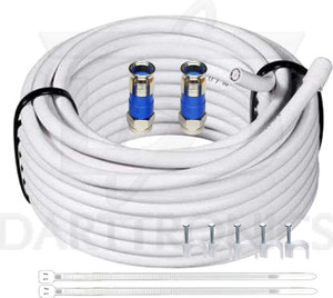 DARTTRONICS TV-out Cable Coaxial RG-6 Cable for All DTH Antenna Cable ...