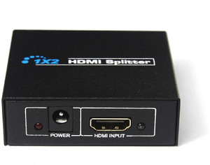 LipiWorld TV-out Cable HDMI Splitter 1 IN 2 OUT Full HD 1080P Support ...