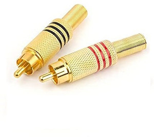 DIYtronics TV-out Cable 1 Pair AV Pin RCA Pin Male Audio Video ...