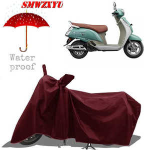 smwzxyu Waterproof Two Wheeler Cover for Suzuki Price in India - Buy ...
