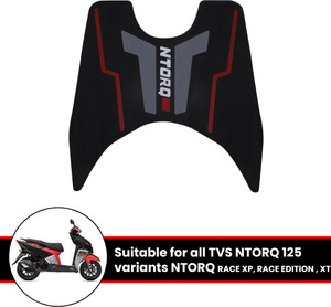 Grandbiker Scooter Foot Mat/Washable Rubber Foot Mat Compatible for TVS ...