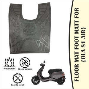 SHOWRIDE Footmat for Ola S1 Air Electric Scooter (Black) Ola S1 Air Two ...