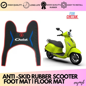ENEMYT CH2 Premium Quality EV Chetak Electric Scooter Foot Mat Bajaj ...