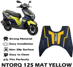 DAZZRIDE Washable Scooty mat footmat bike mat floormat TVS Ntorq 125 ...