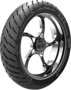 Apollo ALPHA S1 110/80 R17 57H Steel Belted Radial Tubeless Rear Tyre ...