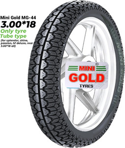 Mini Gold MG-44 3.00*18 Rear Two Wheeler Tyre Price in India - Buy Mini ...