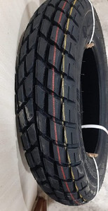 MRF 90/100/10 Mogrip Moto-D 53J Tubeless scooter Tyre, Rear Rear Two ...