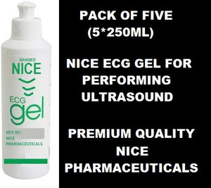 MAKMED NICE ECG GEL 250GM PACK OF FIVE (5*250GM) PREMIUM QUALITY ...