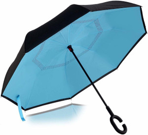 Varnee Folding Reverse Umbrella Double Layer Inside-Out Inverted ...