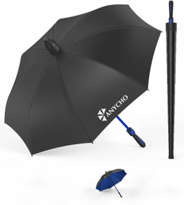 Anycho Big Size Umbrella for Men - 54 Inch Umbrella with Waterproof ...
